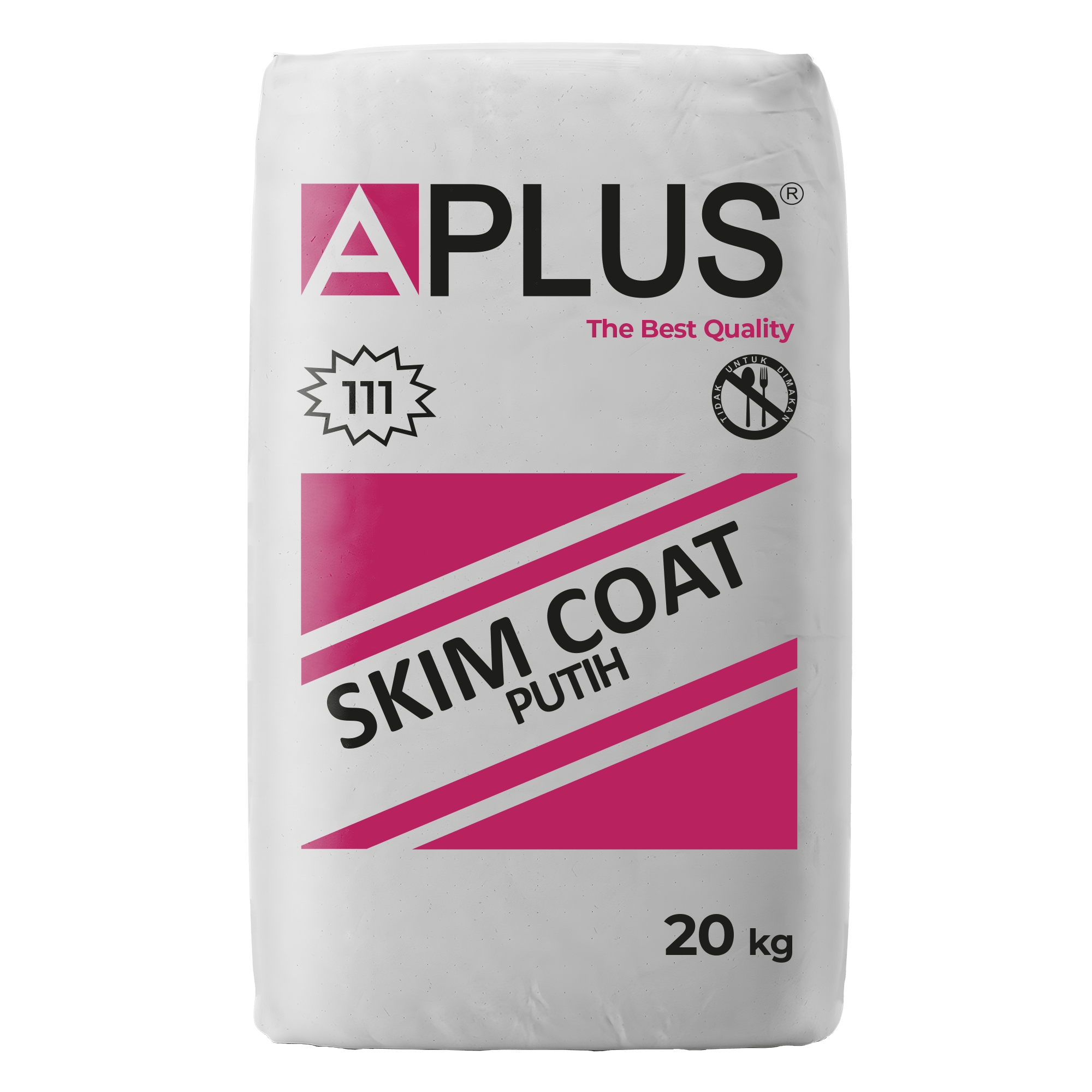 Aplus 111: Skim Coat Putih - Aplus Pacific